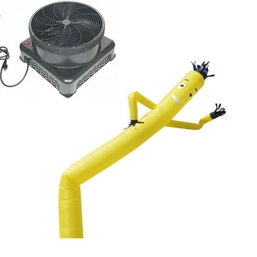 20ft Inflatable Tube Man Guy Puppet Dancer Wind Waver, Clown Yellow ...