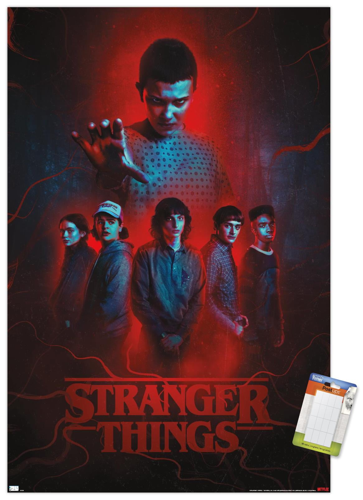 Netflix Stranger Things: Season 4 - Group Wall Poster, 14.725" x 22.375 ...