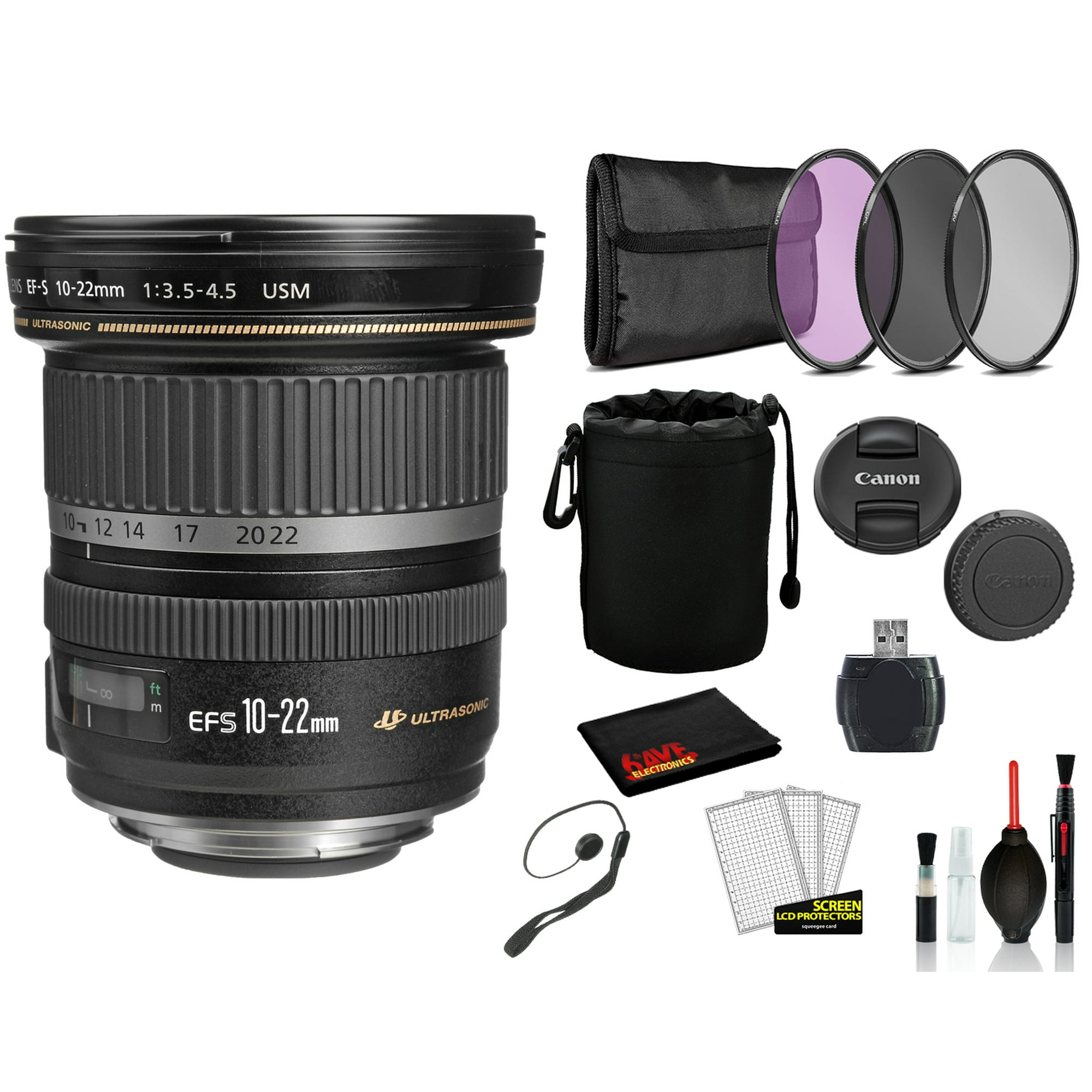 Click here for Canon Ef-S 10-22mm F/3.5-4.5 Usm Lens With Bundle... prices