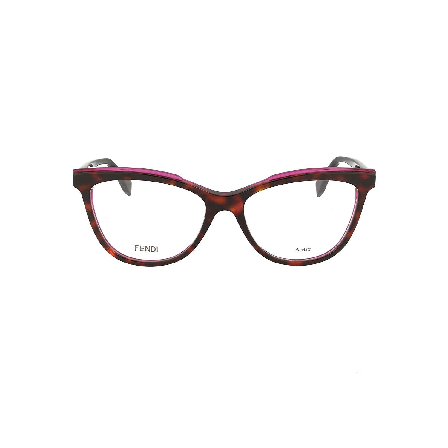 Fendi Ff0255 08616 53mm Dark Havana Eyeglasses