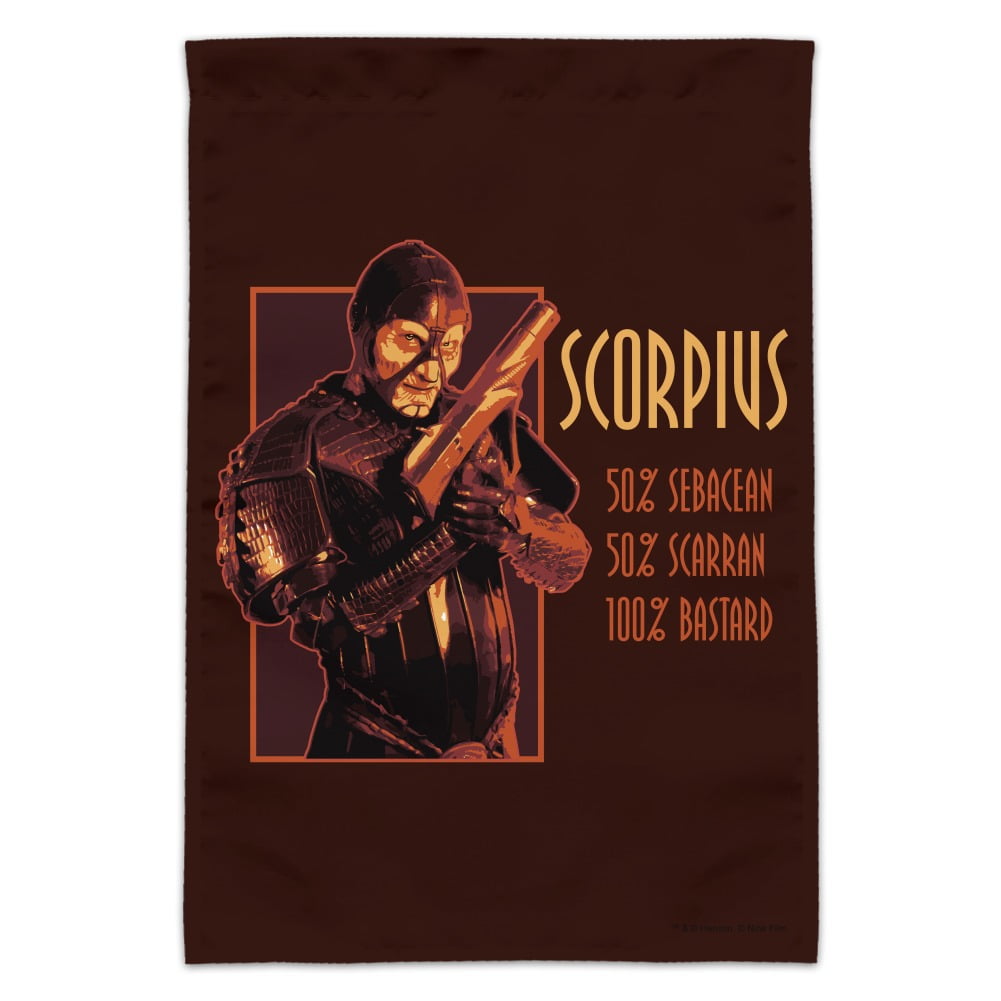 Farscape Scorpius Facts Sebacean Scarran Bastard Garden Yard Flag ...