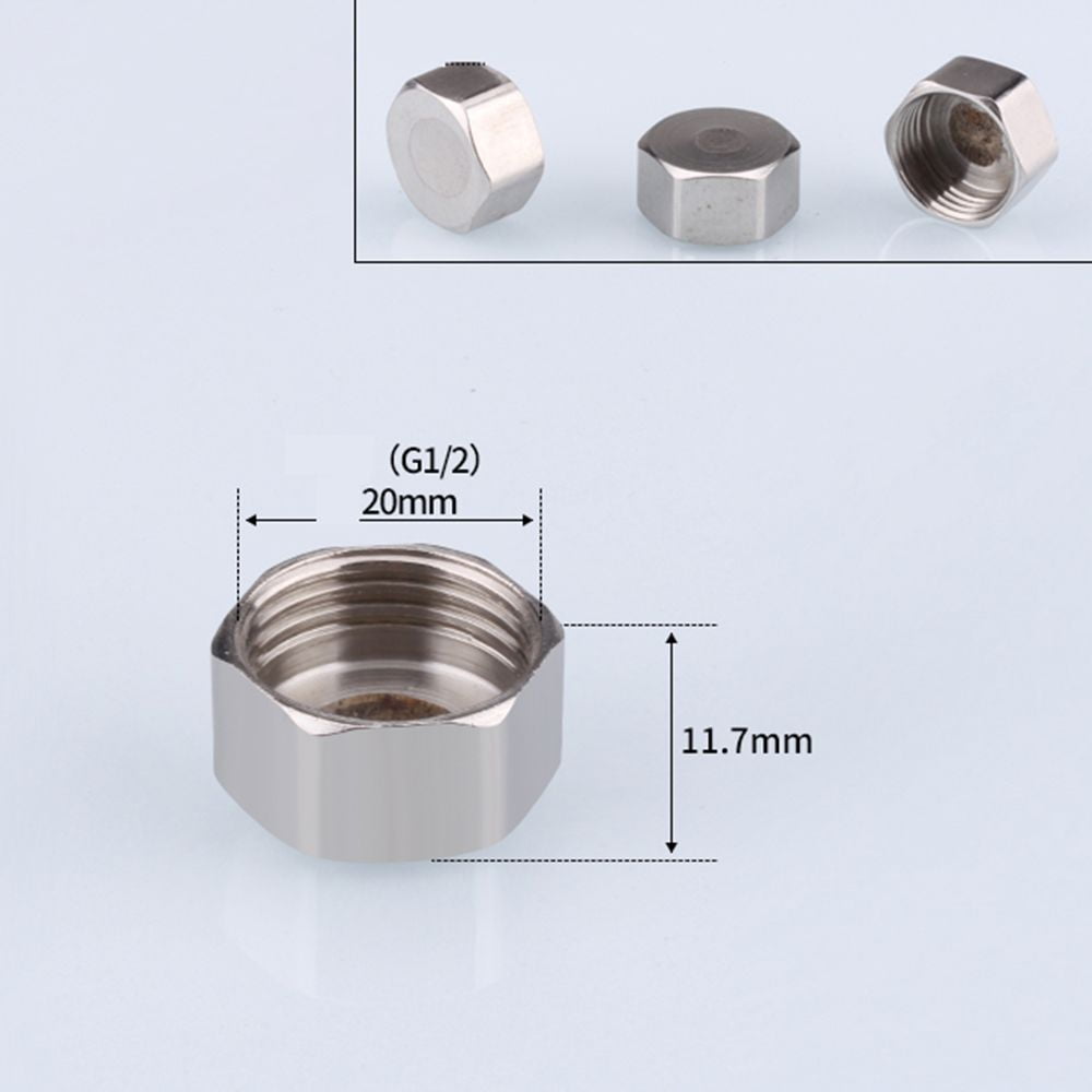 Butt Joint Variable Diameter Female-Male Threaded Stainless steel Home ...