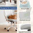 Taoset Ergonomic Computer Chair with Mesh Back - Adjustable Headrest ...