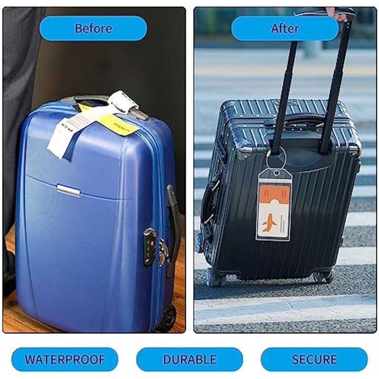 Marella Cruise Luggage Tags 10 Pcs Cruise Luggage Tag With Loop Wide ...