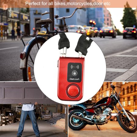 WALFRONT Y797G Waterproof Smart Bluetooth Bicycle Chain Lock Anti Theft ...