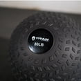 Titan Fitness 80 LB Rubber Tread Slam Ball, Dead Bounce, 13in Diameter ...