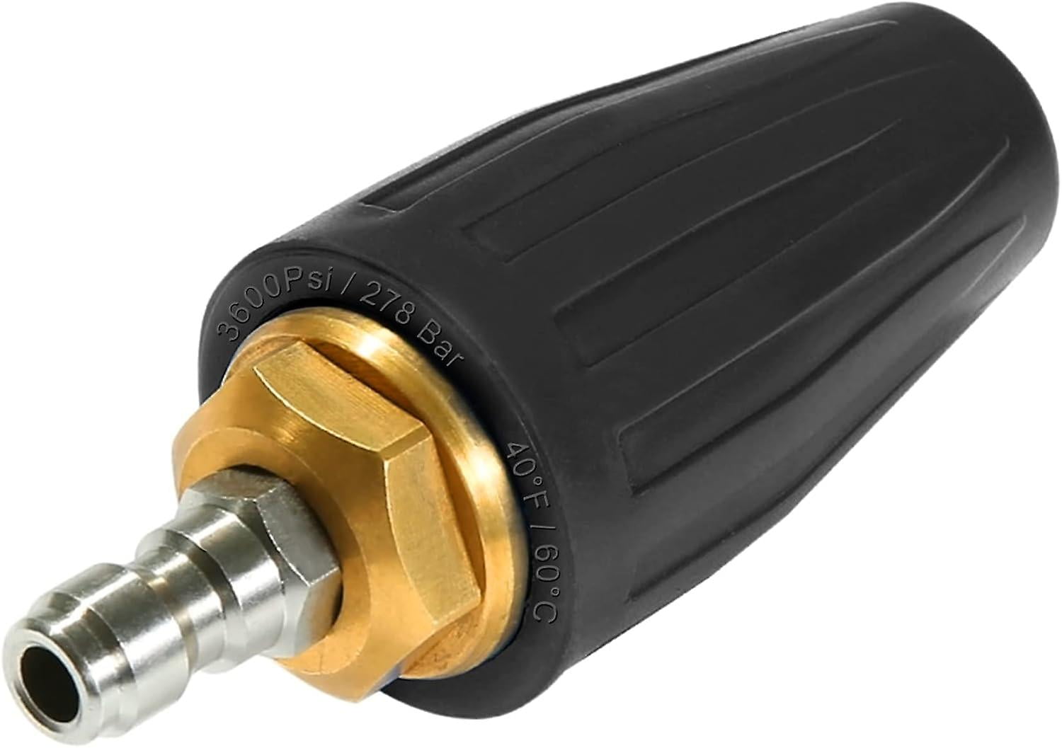 Boquilla de turbina giratoria universal para hidrolavadora, 3600 PSI ...