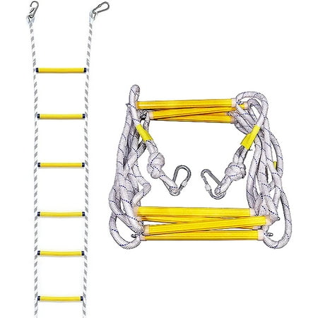Safety Rope Ladder Rope Ladder for Kids and Adults, 3m 5m Escape ...