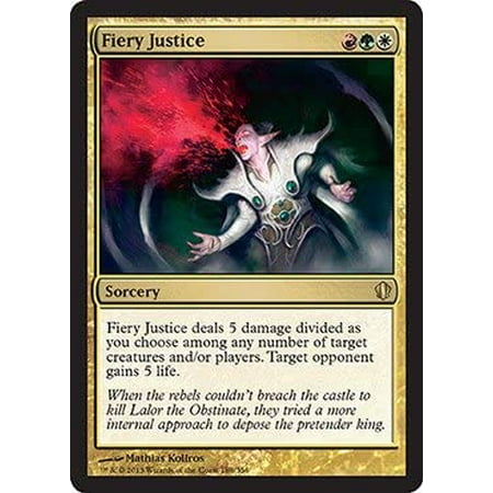 Magic: the Gathering - Fiery Justice (188/356) - Commander 2013 ...