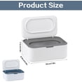 2 Pcs Wipes Dispenser Wipe Holder Keeps Wet Tissue Fresh Easy Pull ...