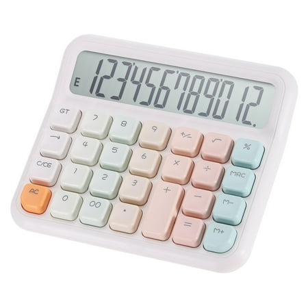 UPC 637516552329 - Uxcell Battery Power 12 Digit Cute Calculator ...