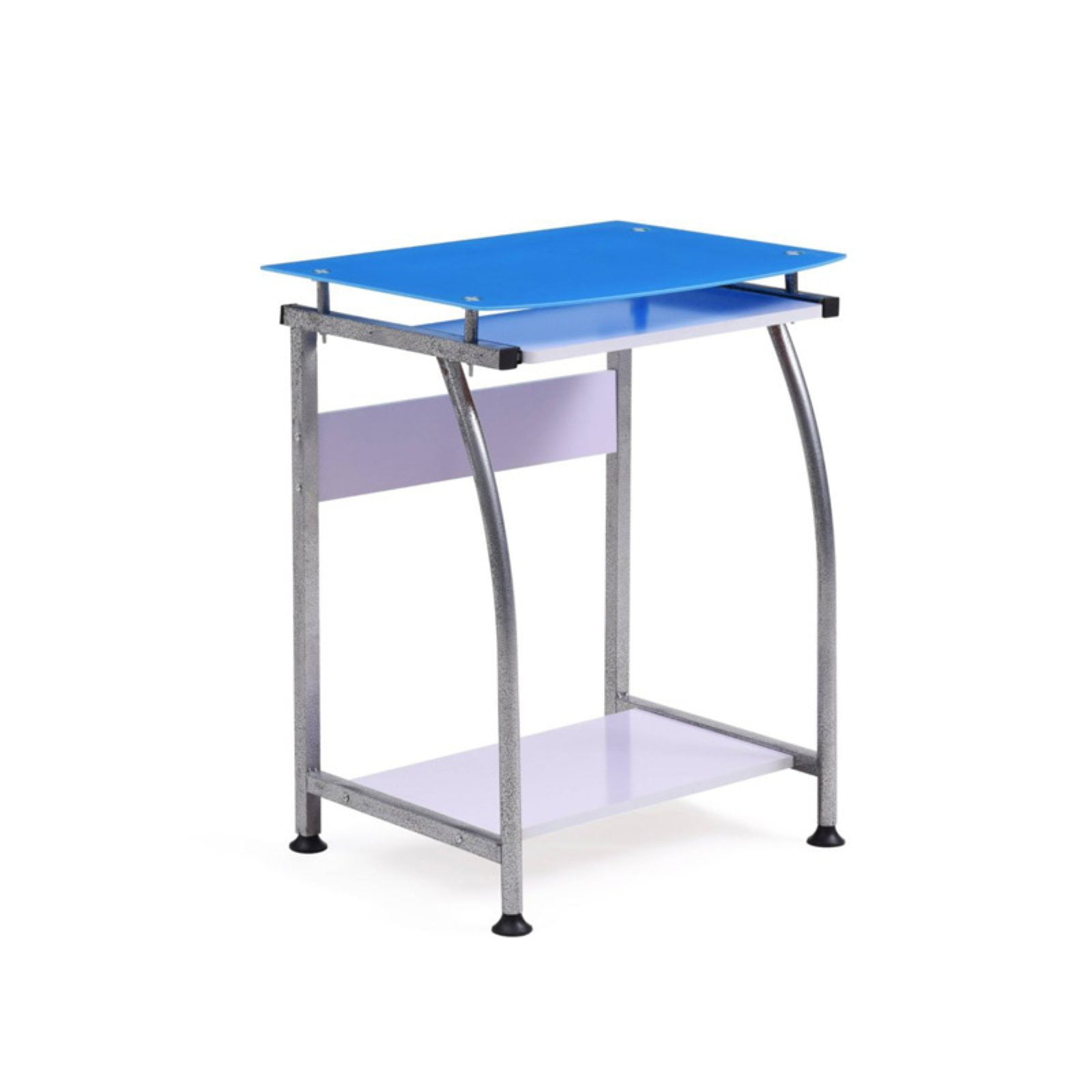 Hodedah Imports Glass Laptop Desk - Walmart.com
