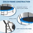 Heavy Duty Outdoor Trampoline – 10FT & 14FT Size Options, 1760LBS Max ...