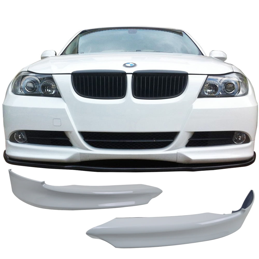 Ikon Motorsports Compatible with 05-08 E90 3 Series OE Style Front Lip ...