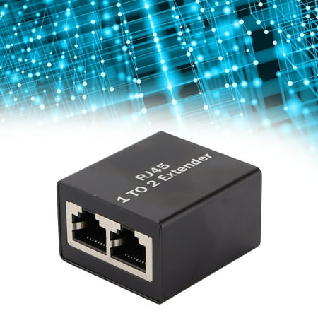 Ethernet Splitter, 2 WayConnector Adapter, for WiFi Weak Connection ...