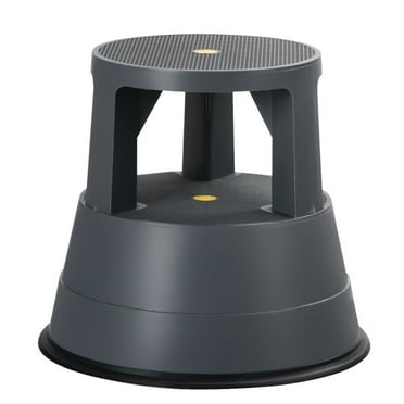 ZENSTYLE Heavy Duty Folding 4 Step Ladder, Portable Steel Step Stool ...