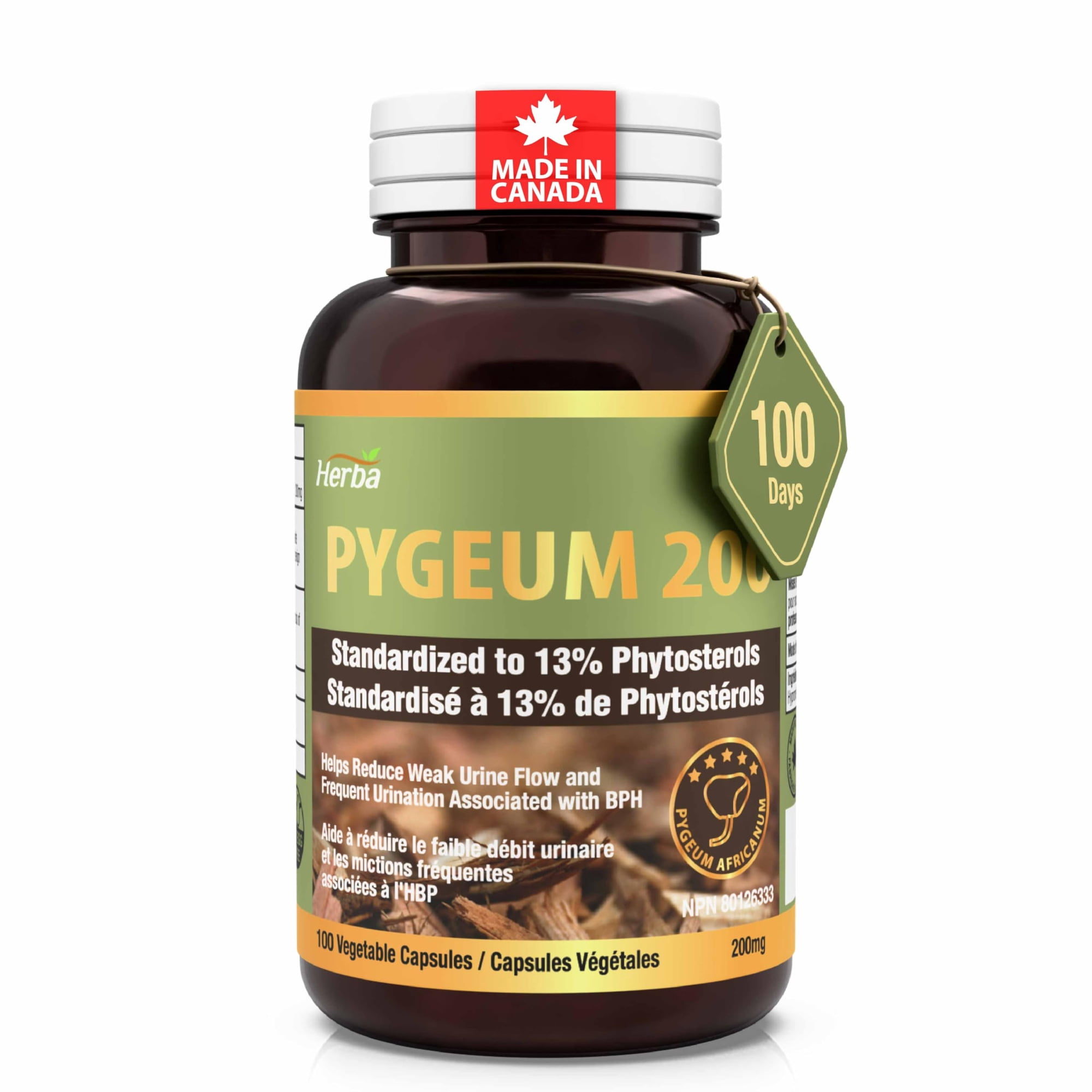 Click here for Herba Pygeum Capsules 200mg - 100 Capsules Made In... prices