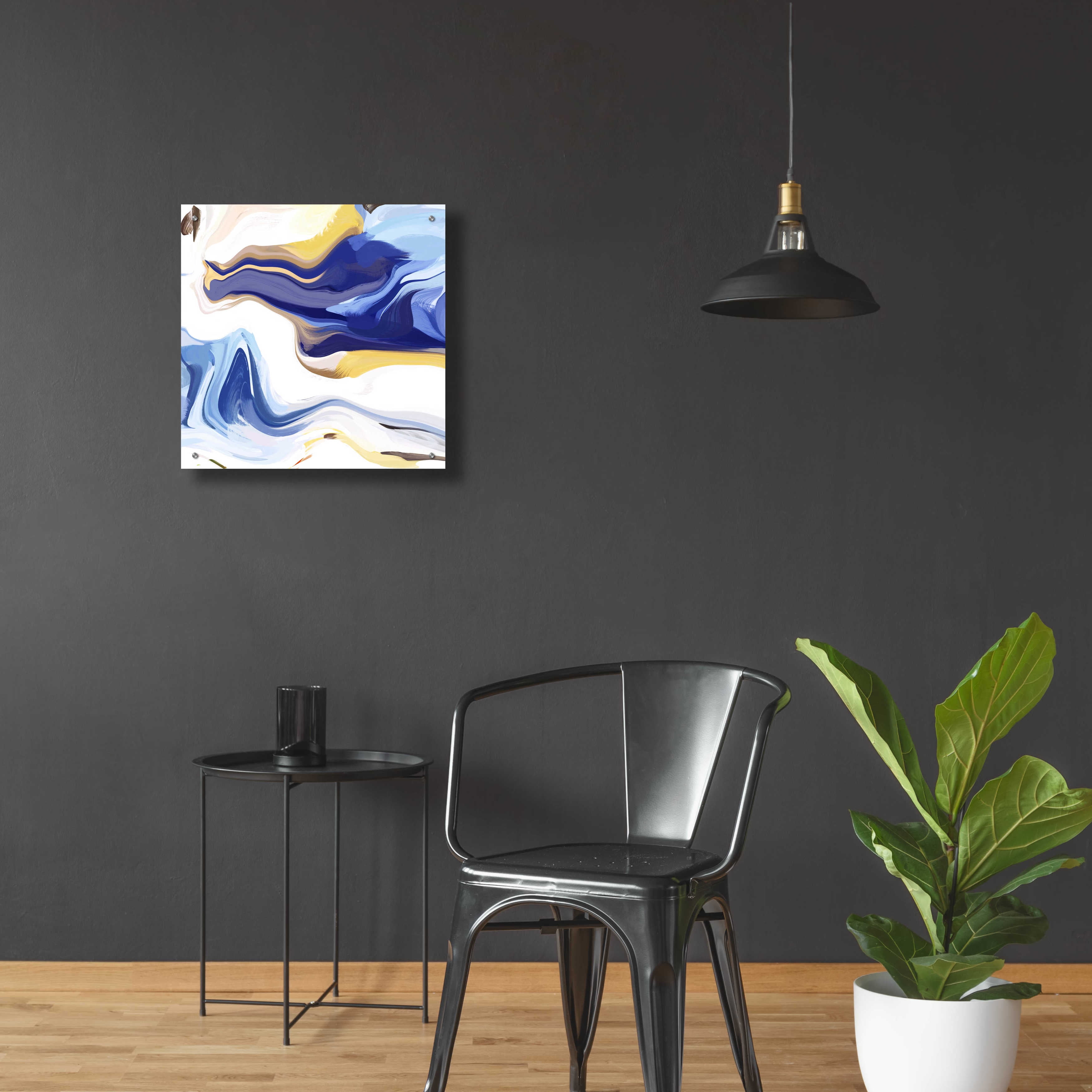 Epic Art 'Abstract Colorful Flows 16' by Irena Orlov Acrylic Glass Wall ...