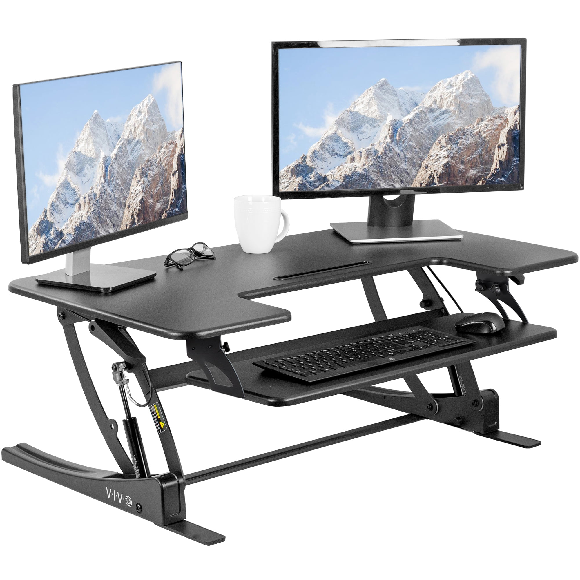 Portable Standing Desk Converter Luvmusli Portable Standing Desk Converter Luvmusli