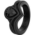 Rinfit Silicone Rings for Women & Men - Couple Sets Rubber Wedding ...