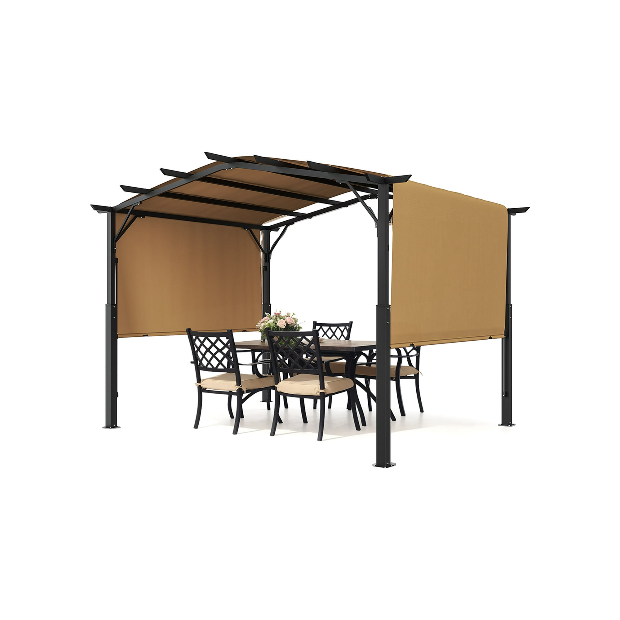 Click here for Vevor 10x10 Ft Outdoor Retractable Pergola With Ca... prices