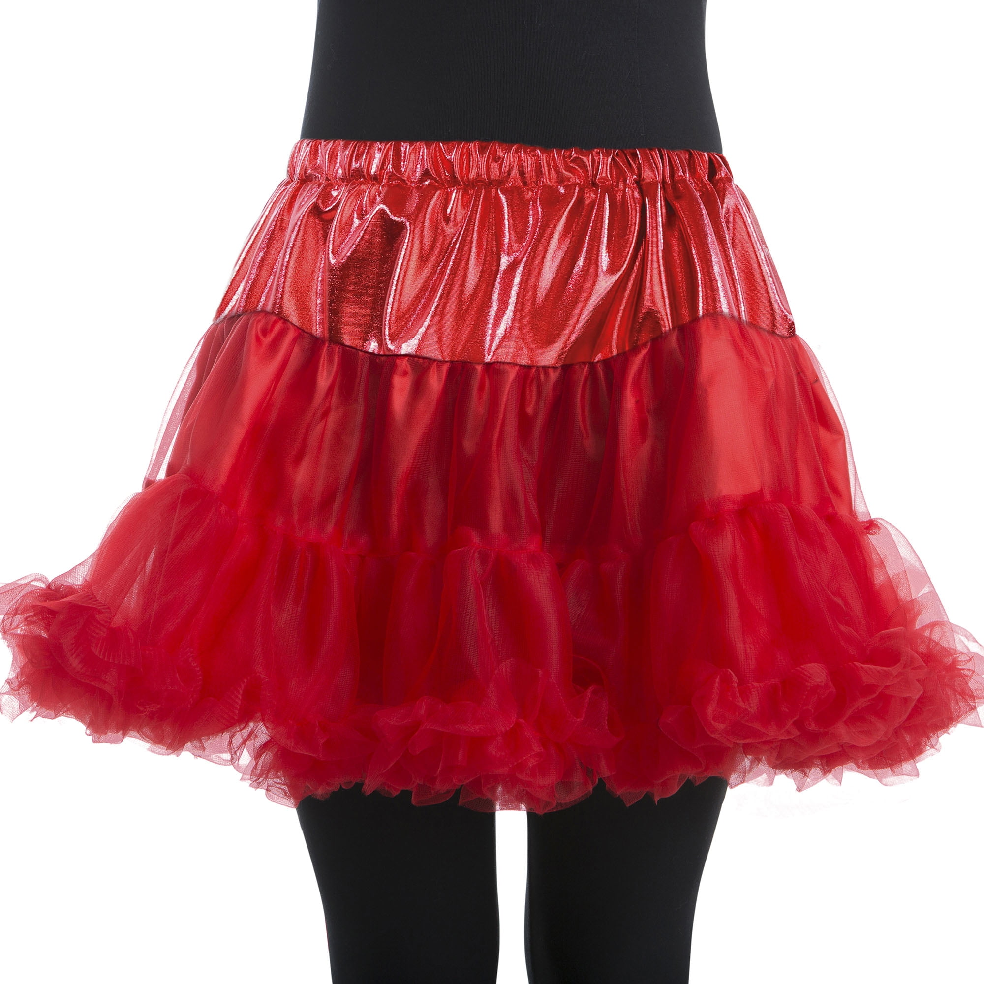 Woman Red Petticoat Large/Plus Halloween Dress Up / Costume Accessory ...