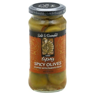 Sable & Rosenfeld Tipsy Jalapeno Olives, Vodka, 5.3 Oz - Walmart.com