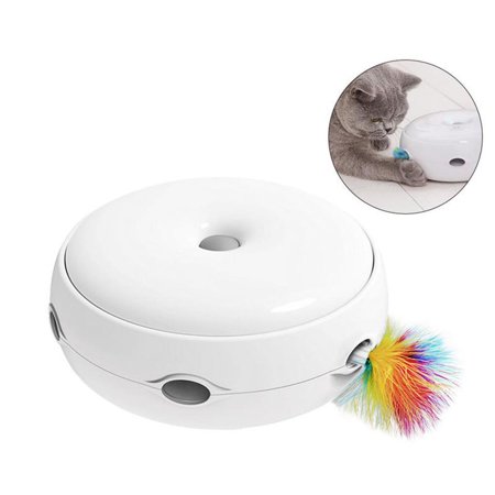 serony Interactive Cat Rotating Toy Electric Smart Teasing Stick for ...