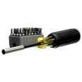 Klein Tools Magnetic Tamperproof Screwdriver, 32 Industrial Steel Bits ...