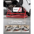 KFFKFF Portable Car Lift, 4400 lbs Capacity, Durable Steel Construction ...