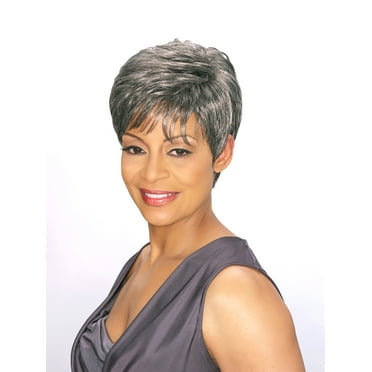 Foxy Silver Vella J Lace Wig - Color 1 - Walmart.com