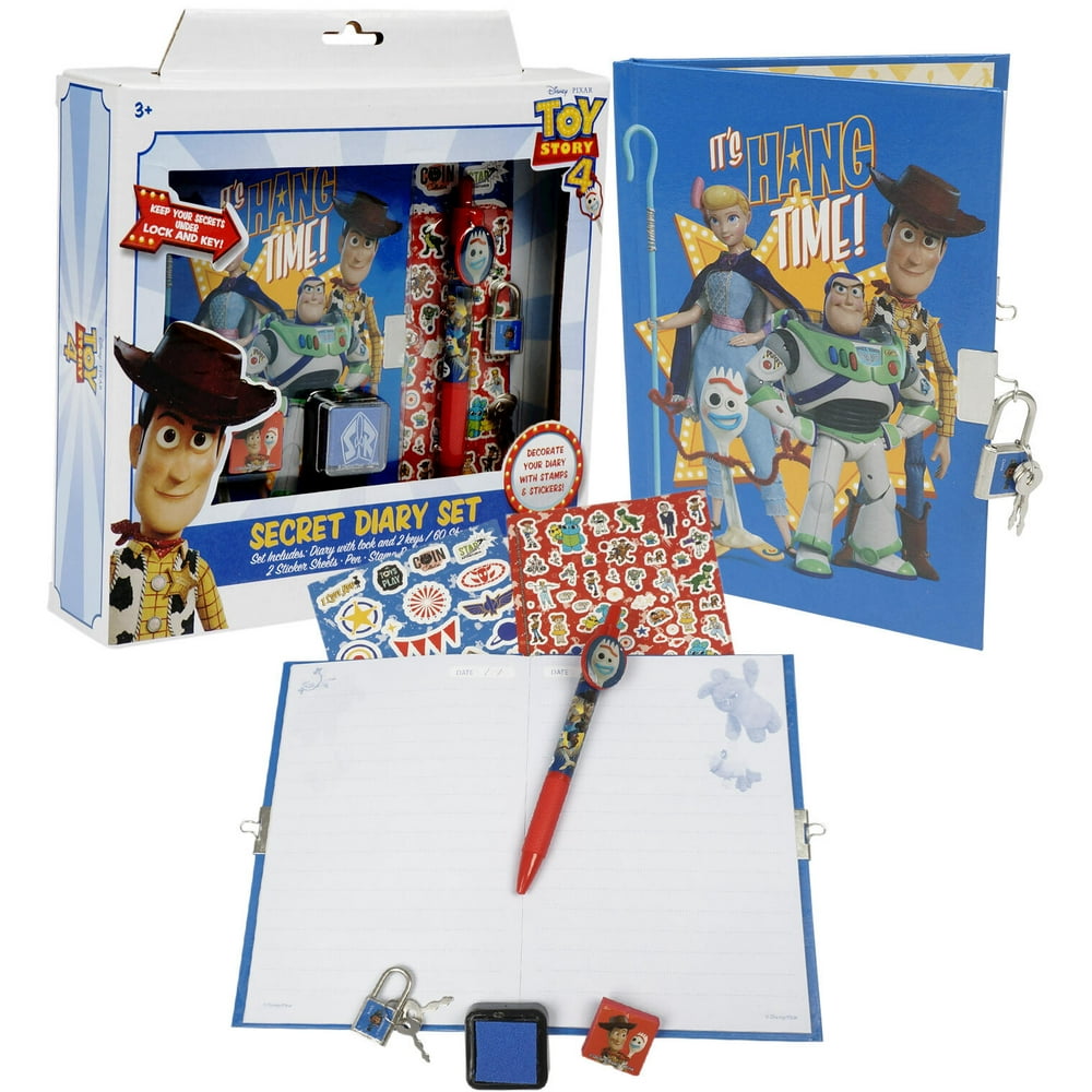 Toy Story 4 Secret Diary Set - Walmart.com - Walmart.com