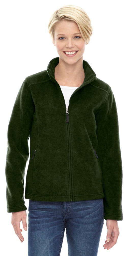 Ash City 78190 Ladies Journey Fleece Jacket -Forest Gren -Medium ...
