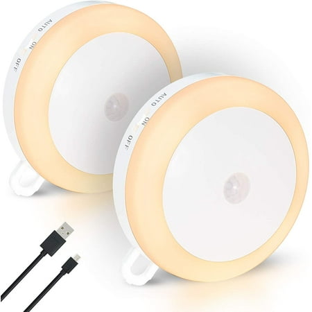 Rechargeable Motion and Night Sensor Light(Only in Dark) Auxiliary ...