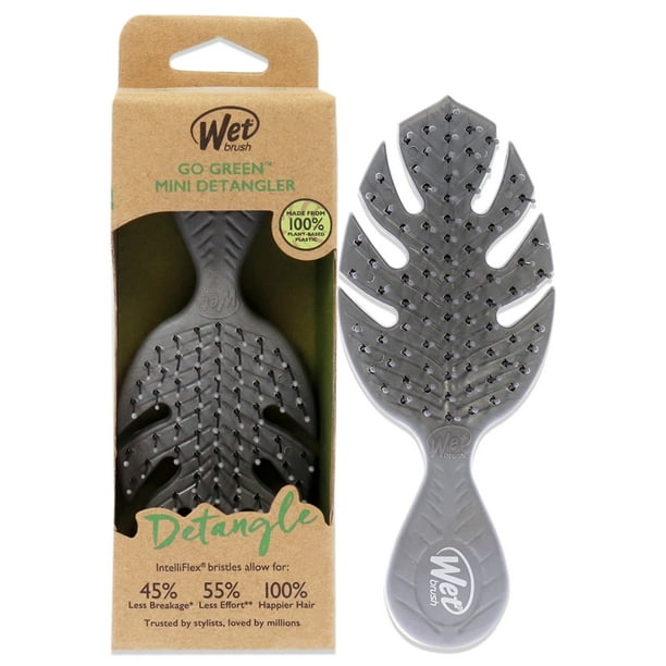 Go Green Mini Detangler Brush - Grey - Walmart.com
