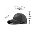 Achuyrbd Unisex Washed Vintage USA Flag Embroidered Baseball Cap ...