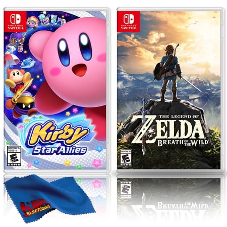 Kirby Star Allies + Zelda: Breath of the Wild - Two Games Bundle ...