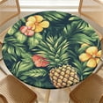 ARTSLION Elastic Tablecloth For Round Tables, Waterproof Tablecover For ...