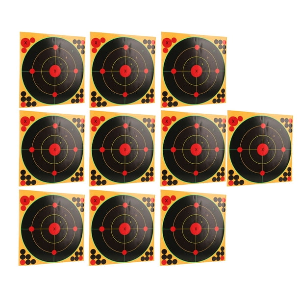 Splatter Paper Targets,10PCS Splatter Paper Targets Fluorescent Paper ...