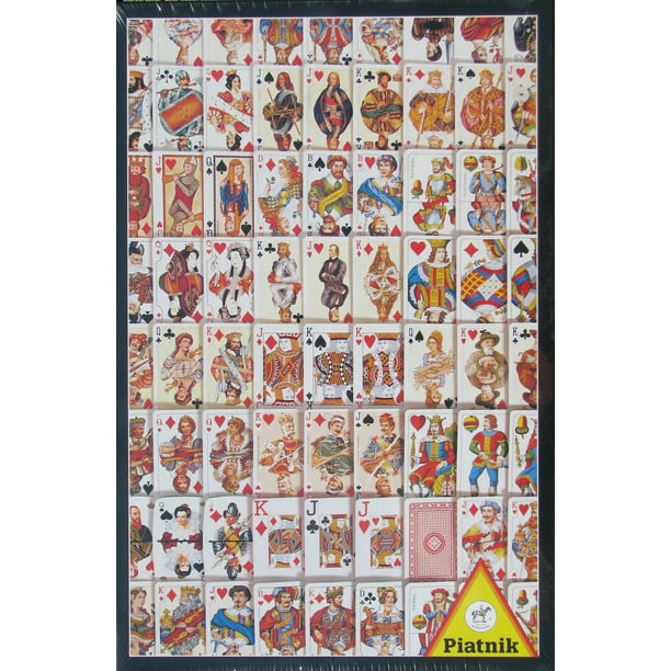 Piatnik Playing Cards Jigsaw Puzzle: 1000 Pcs - Walmart.com - Walmart.com