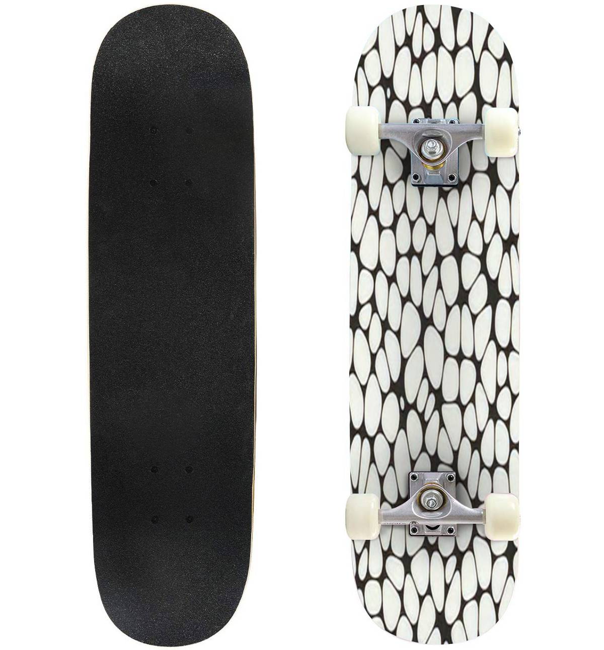 Organic Irregular Rounded Jumble Shapes Abstract Geometric Background ...