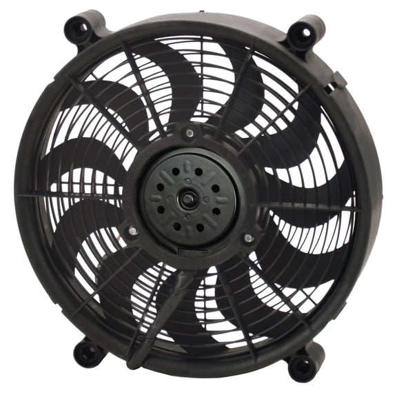 Derale Performance 16826 Gray/Black High Output Dual Radiator Fan ...