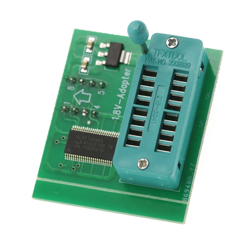 Buy CH341A USB Programmer Module + SOIC8 SOP8 Test Clip + 1.8V Adapter ...
