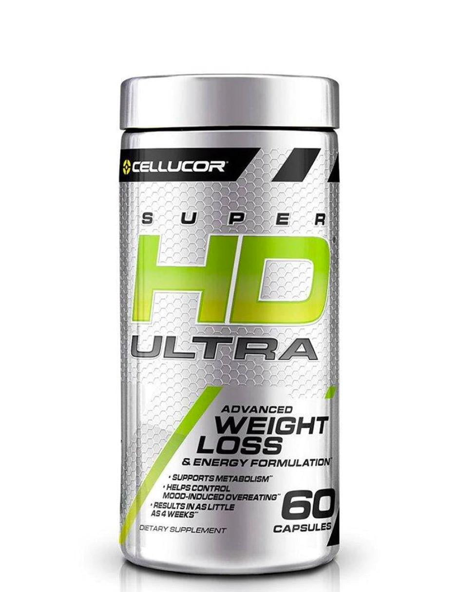 Pre entrenamiento Cellucor Super Hd Ultra 60 Cápsulas Cellucor Super Hd ...