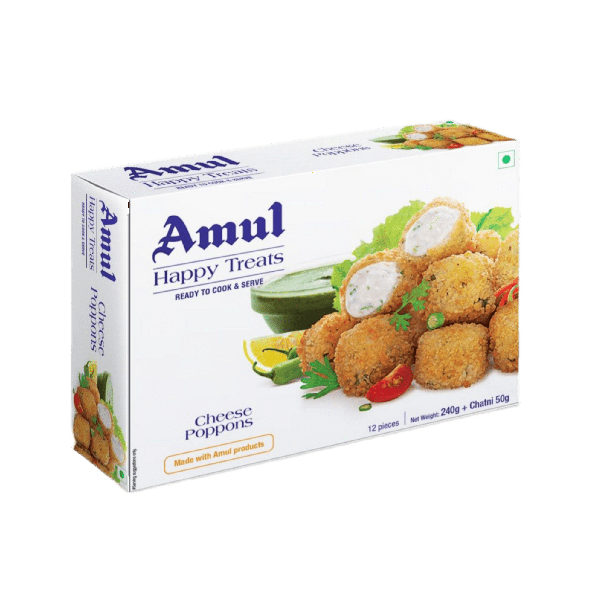 Click here for Amul Cheese Poppons 300g 300g prices