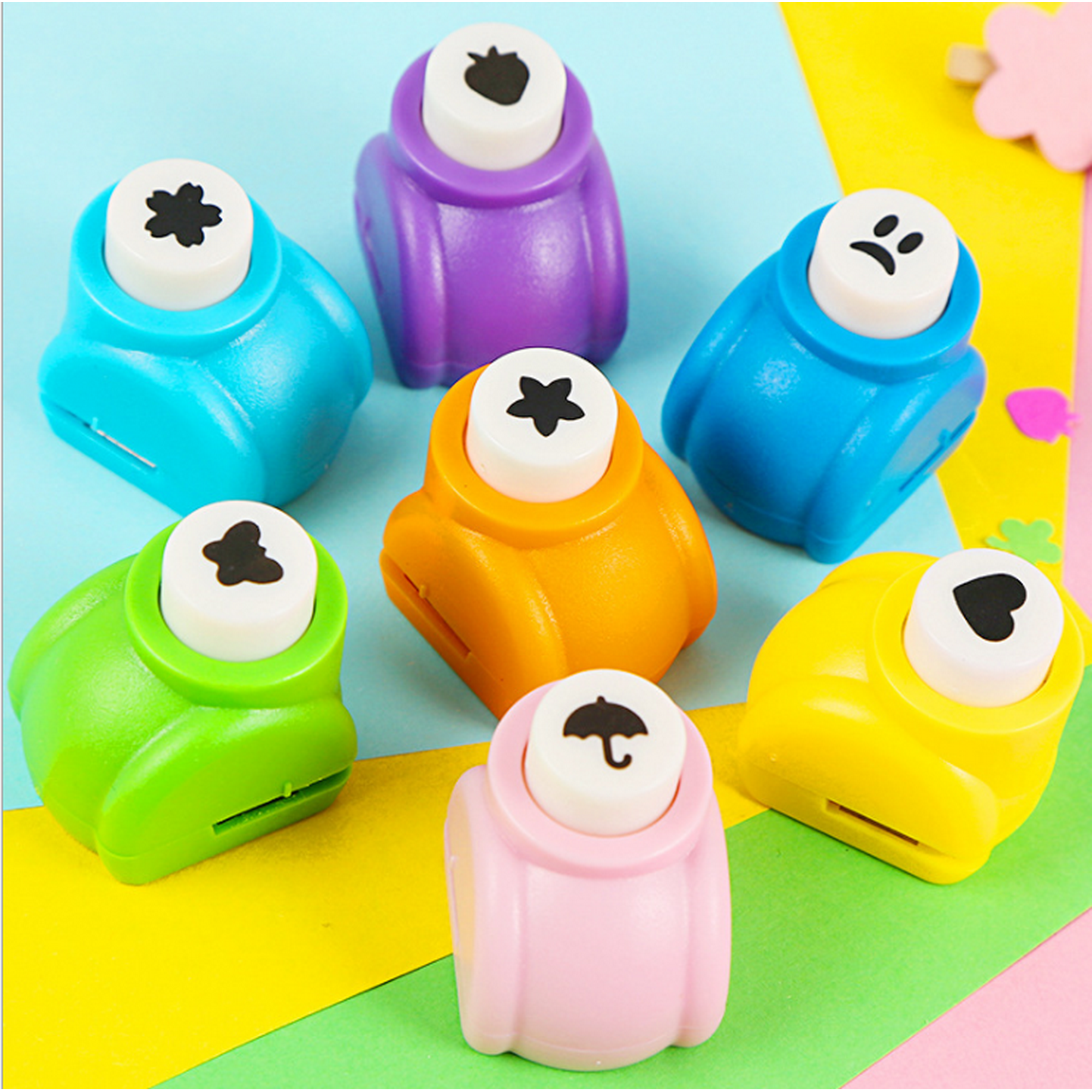 Shape paper punch store