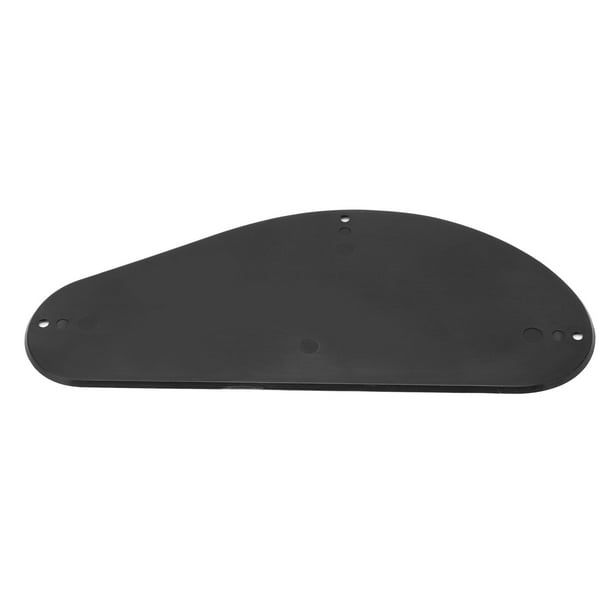 Guitar Back Plate, Black Plastic Bass Back Plate Compact Size For ...