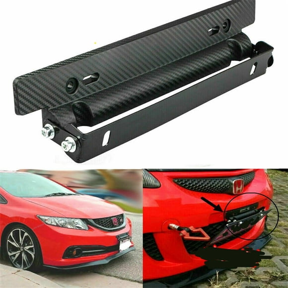 Front License Plate Installation