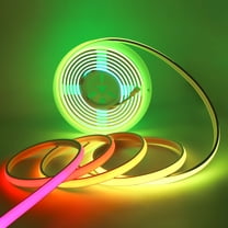 Addressable COB LED Strip 12V 16.4ft/ 5m WS2811 RGBIC IP68 Waterproof ...