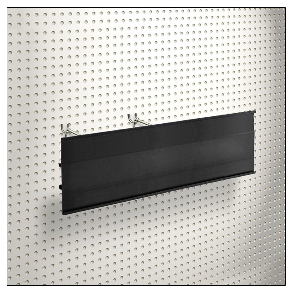 Azar Displays 600624-BLK 6" H x 24" L Black C-Channel - Walmart.com